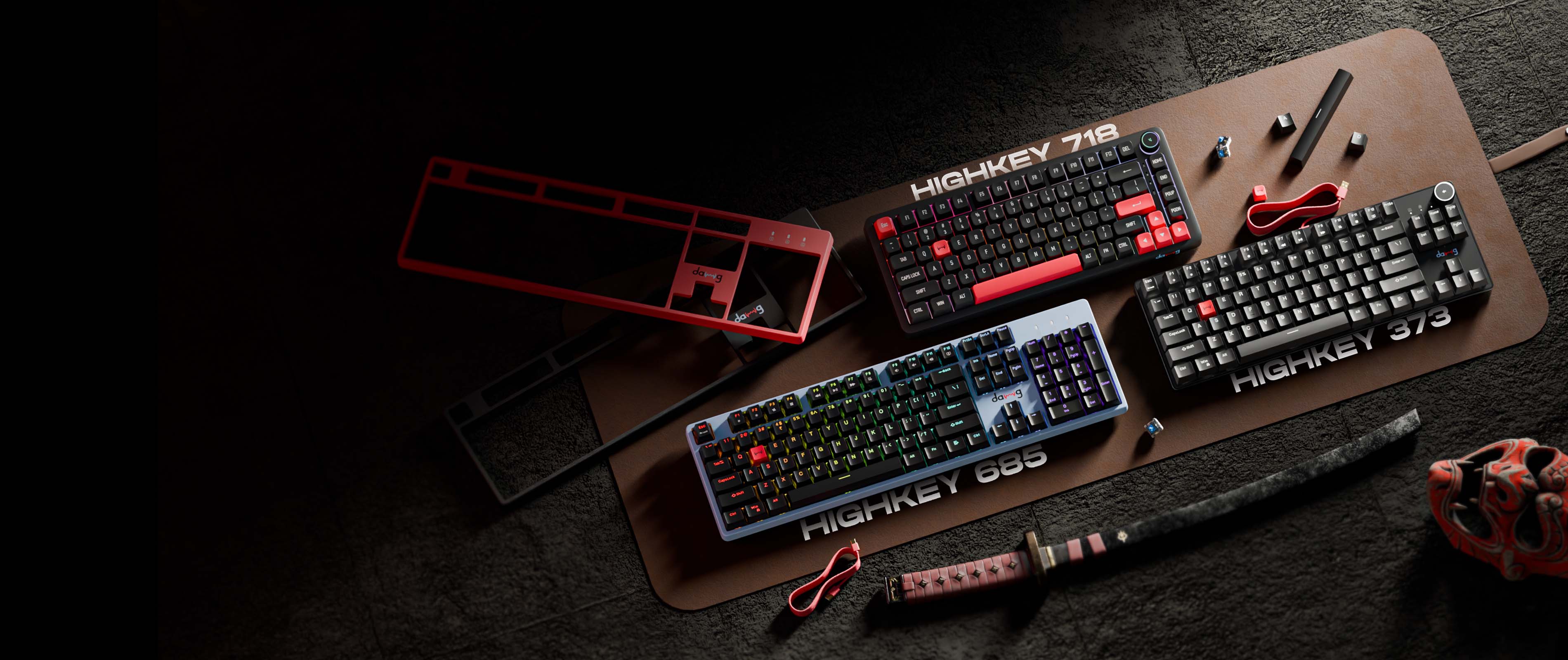 daWg Debuts HighKEY Keyboard Series: Game-Ready, Style-Heavy, Built to