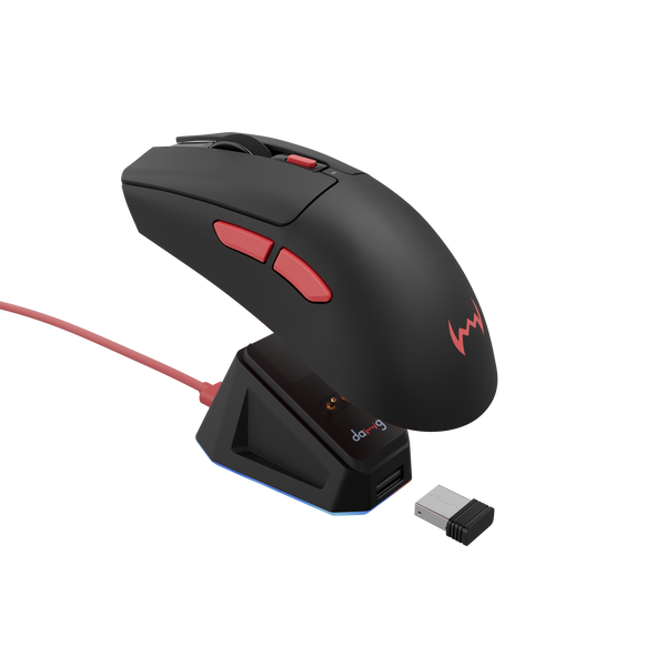 daWg Slay 50 Wireless & Bluetooth Gaming Mouse - PAW 3311 Sensor