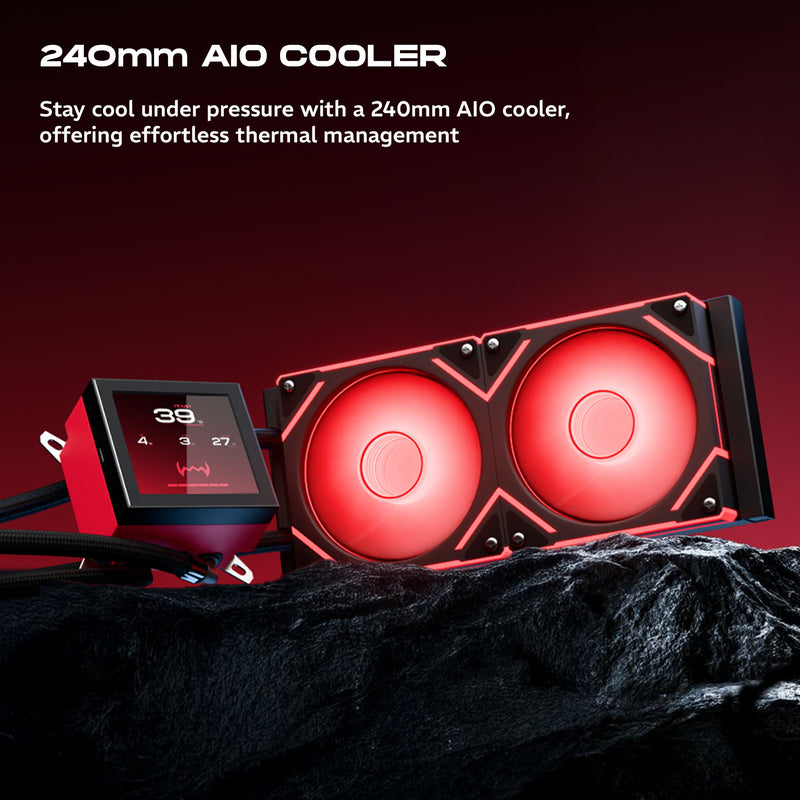 L240 ARGB 240mm CPU Liquid AIO Cooler | daWg